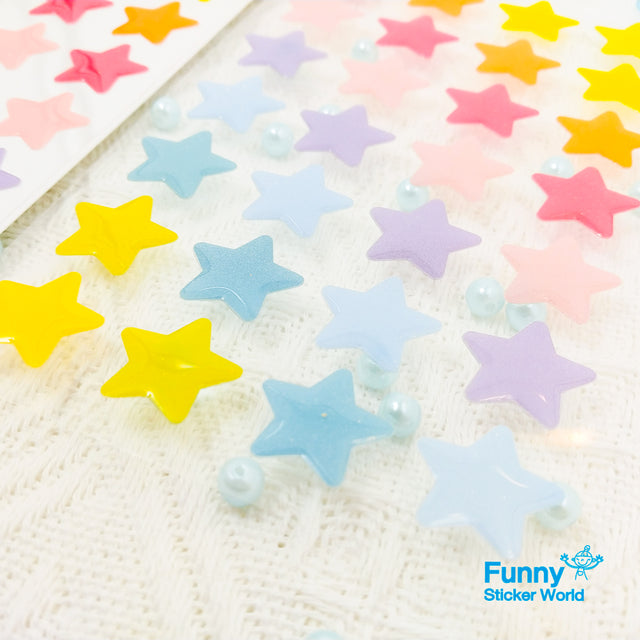 T916 Star Epoxy Deco Sticker – dubudumo