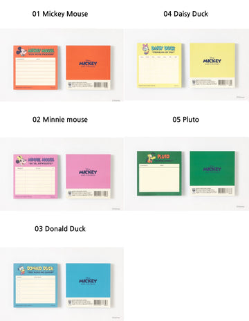 Disney Mickey Mouse Memo Pad – dubudumo