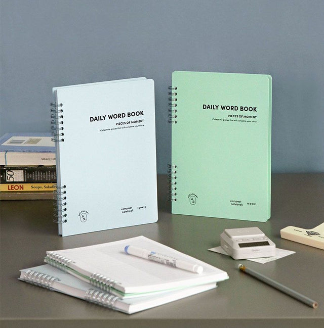 ICONIC Daily A5 Vocabulary Word Notebook [2colors] | Word Book – dubudumo