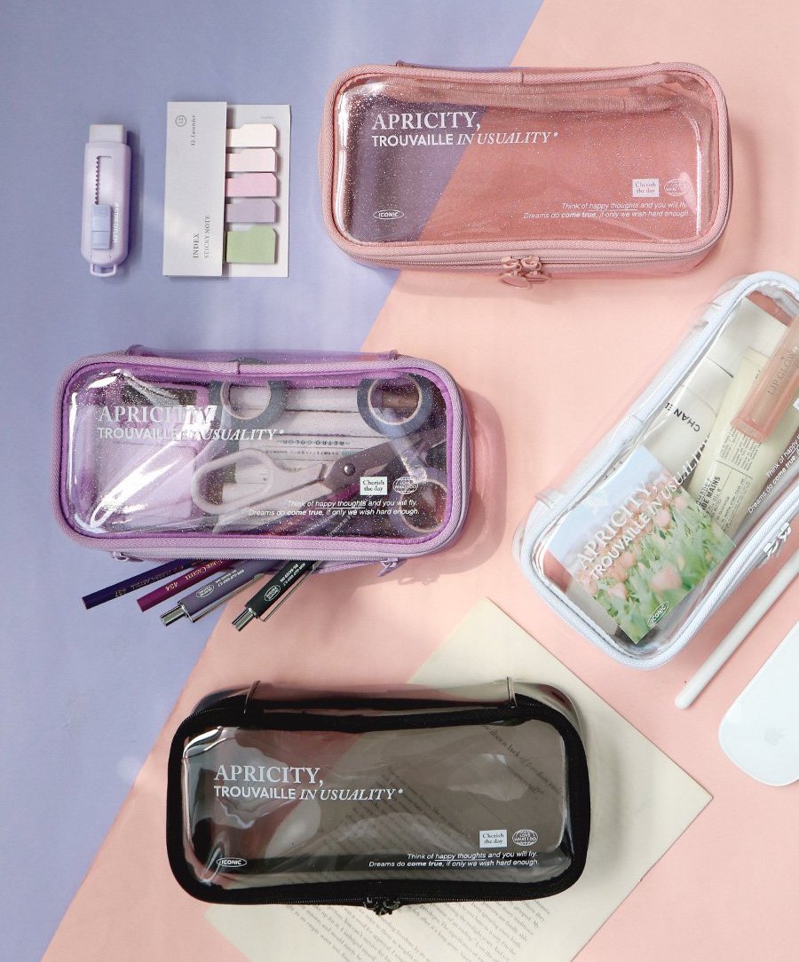 ICONIC Lucid Pen Pouch [4colors] – dubudumo