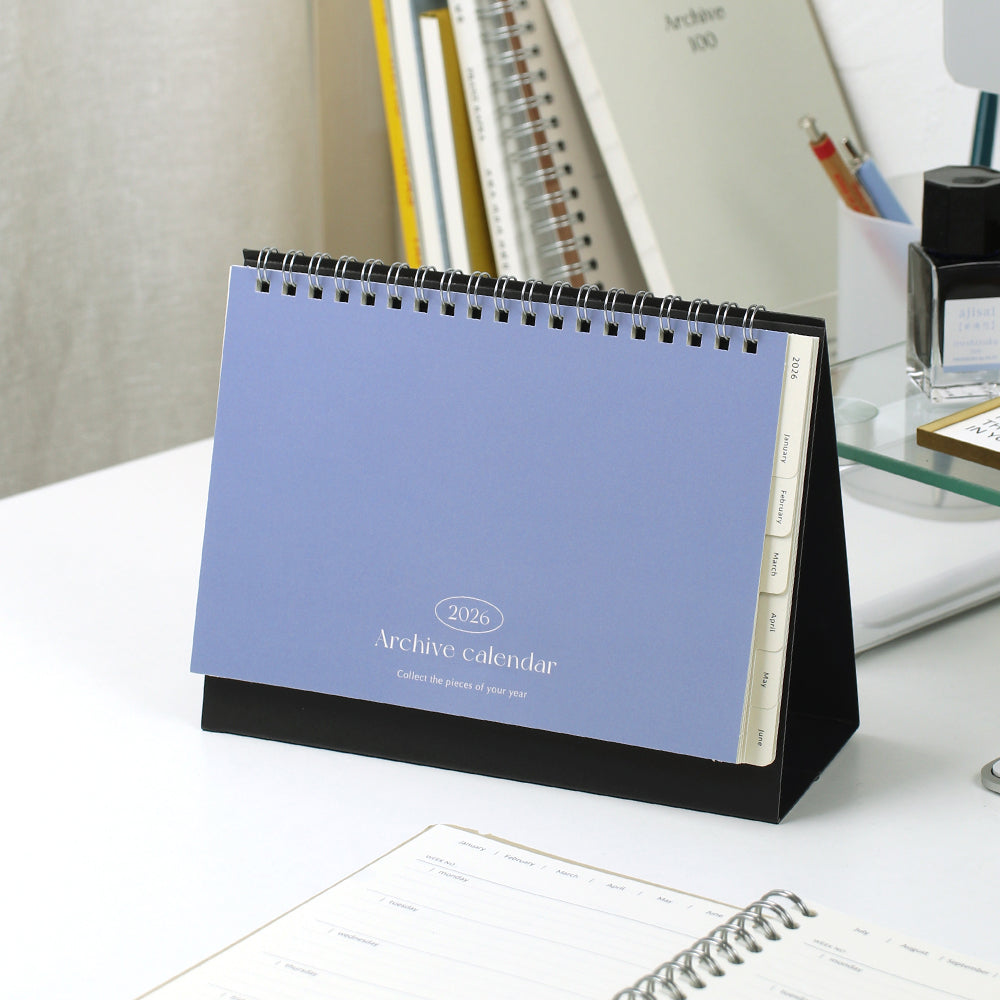 2026 Archive Desk Calendar – dubudumo