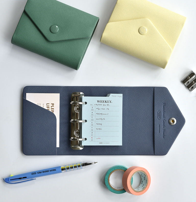 Thumbnail Gentle Binder (Mini 3 Holes Binder Cover) [8colors] – dubudumo