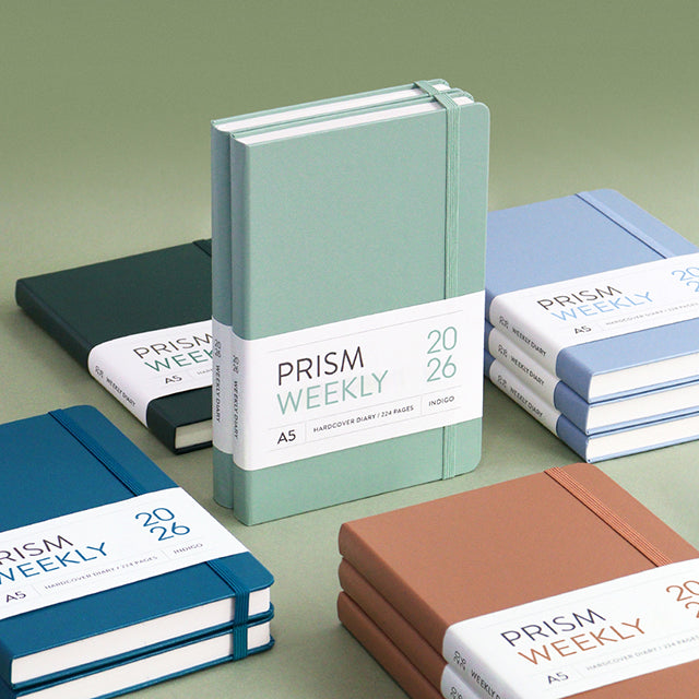 2026 PRISM A5 Weekly Diary [8colors] | Weekly Planner – dubudumo