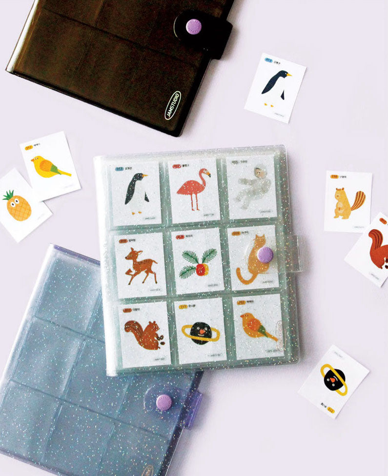 Jam Seal Sticker Book Mini [3colors] – dubudumo