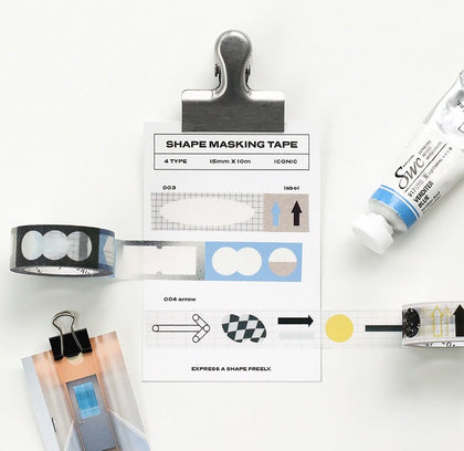 Shape Masking Tape [4types] – dubudumo