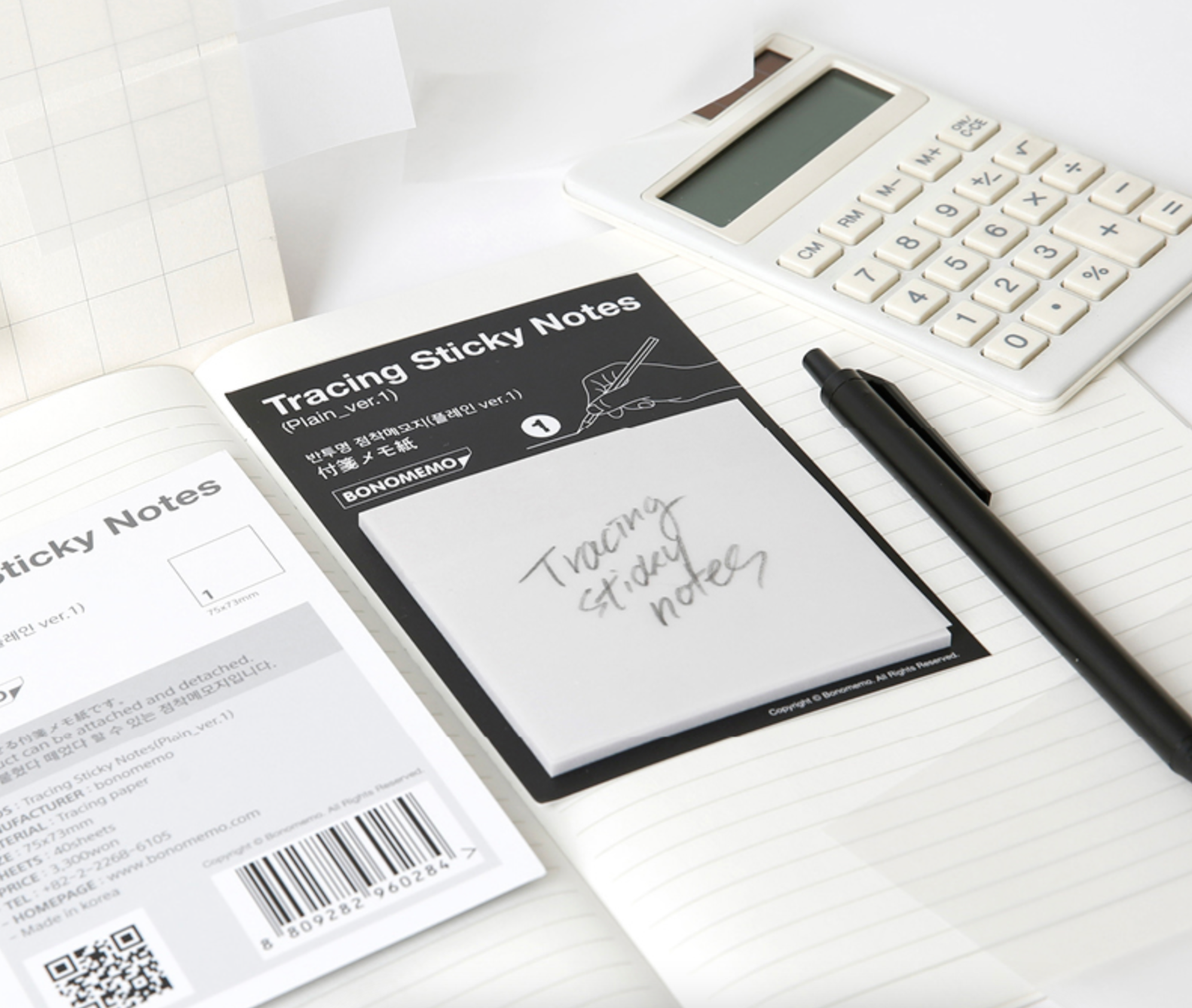 Tracing Paper Sticky Notes [5types] – dubudumo