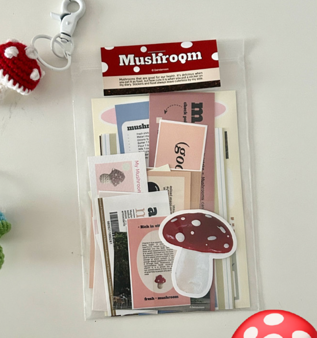 Mushroom Sticker Pack – dubudumo
