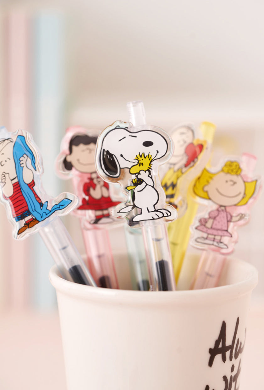 PEANUTS 0.38mm Gel Pen [6types] – dubudumo