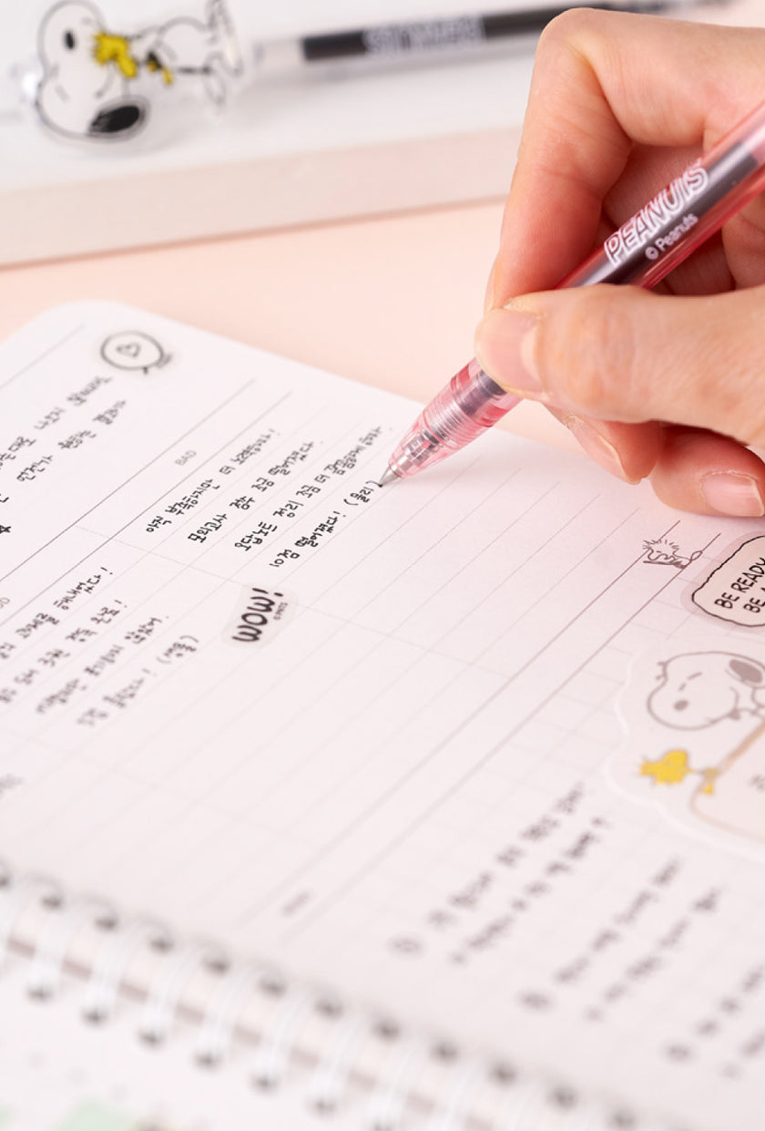 PEANUTS 0.38mm Gel Pen [6types] – dubudumo