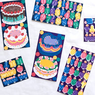 Big Cake Seal Sticker Set [2types] – dubudumo