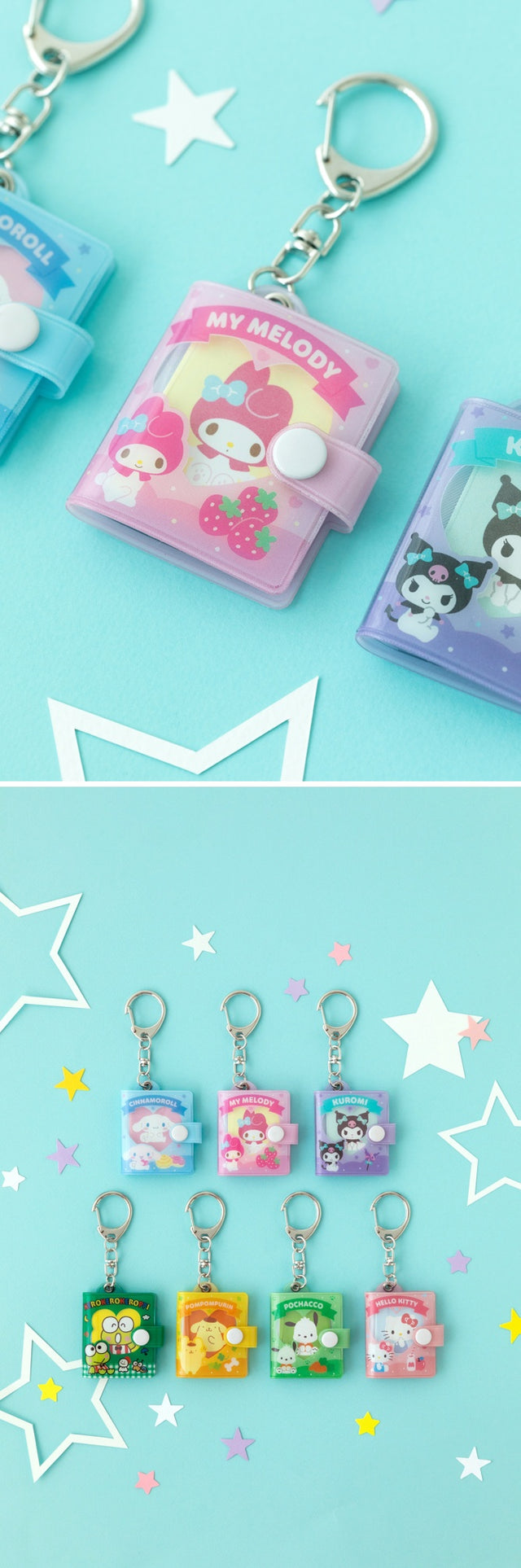 SANRIO Clear Mini Collect Book [7types] – dubudumo