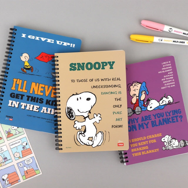 Peanuts Study Planner for 4 months A5 [3types] – dubudumo