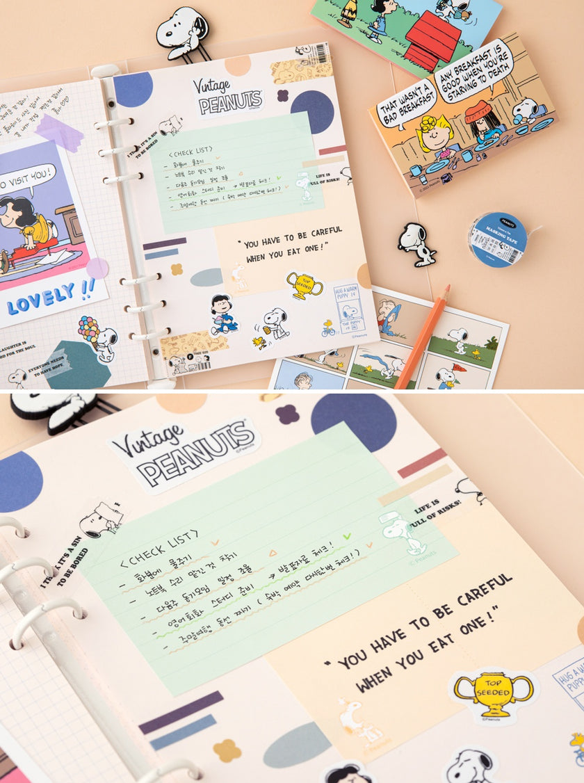 Peanuts Snoopy Memo Pad [4types] – dubudumo
