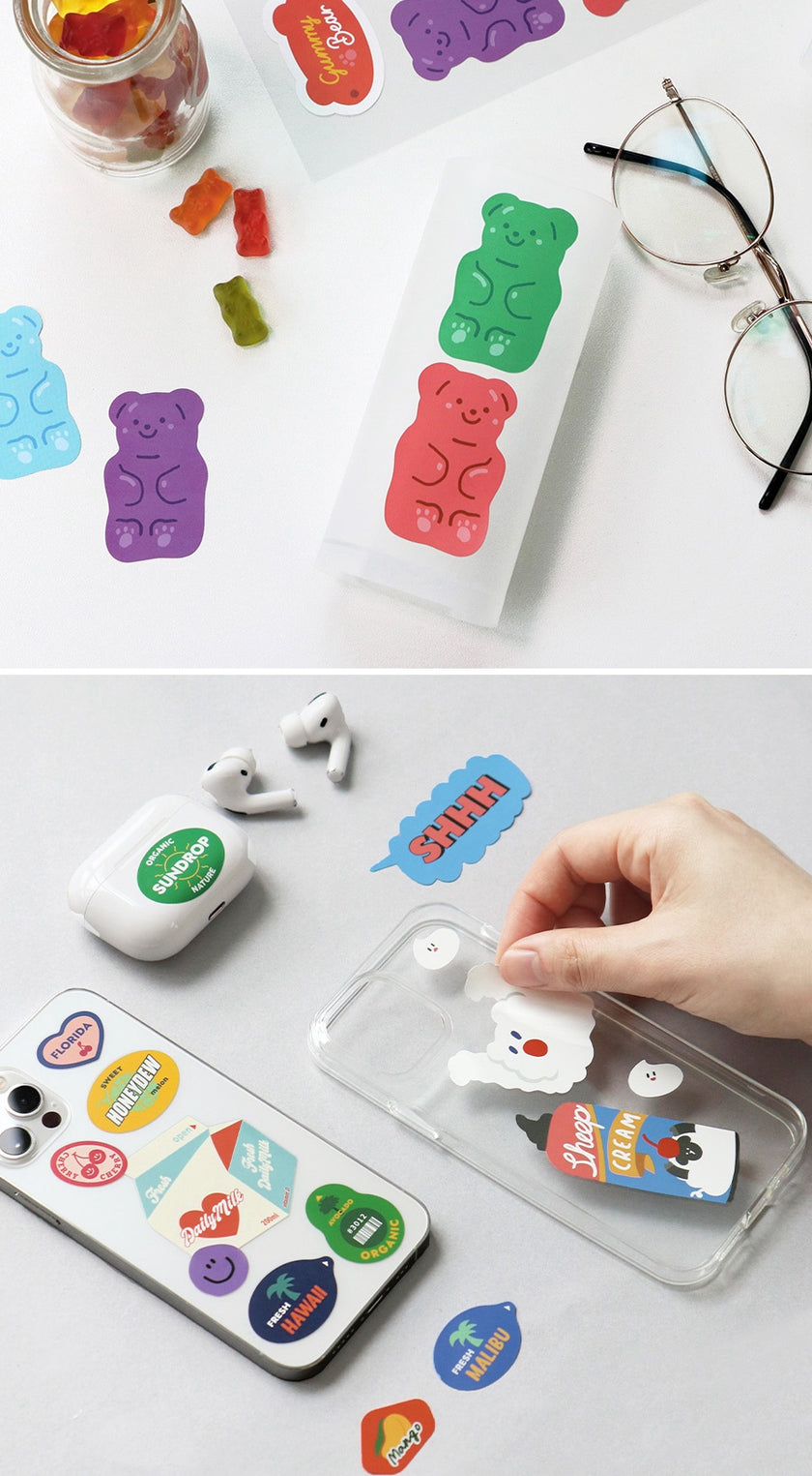 ICONIC Big Point Sticker 01-12 – dubudumo