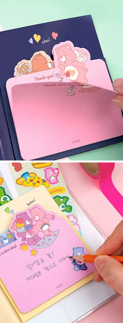 Care Bear Sticky Memo Book [2types] – dubudumo