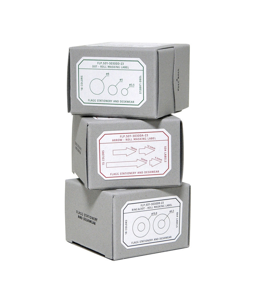Roll Masking Labels Sticker [3types] – dubudumo