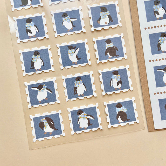 Seal Sticker [Penguin Stamp] – dubudumo