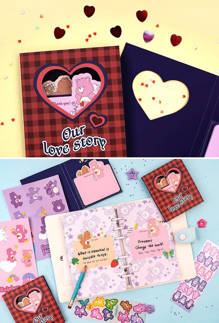 Care Bear Sticky Memo Book [2types] – dubudumo