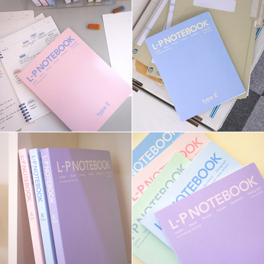 LP NOTEBOOK E Grid Line Cornell Collection [8types] – dubudumo