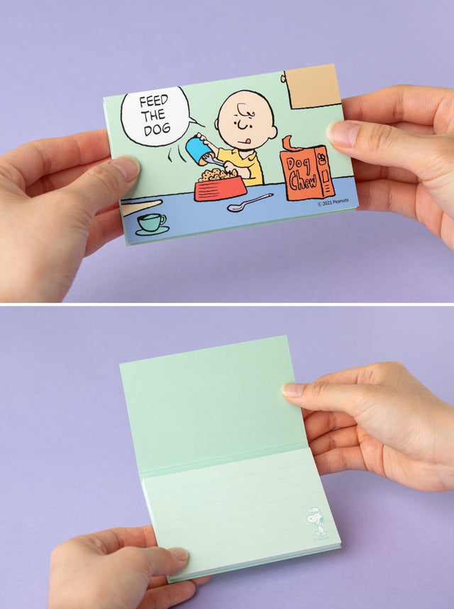 Peanuts Snoopy Memo Pad [4types] – dubudumo