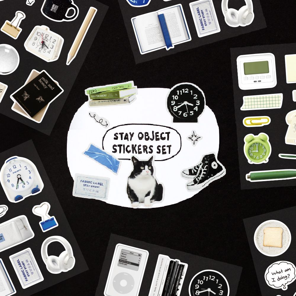 Planner Sticker Pack [Stay Object] | 4sheets – dubudumo