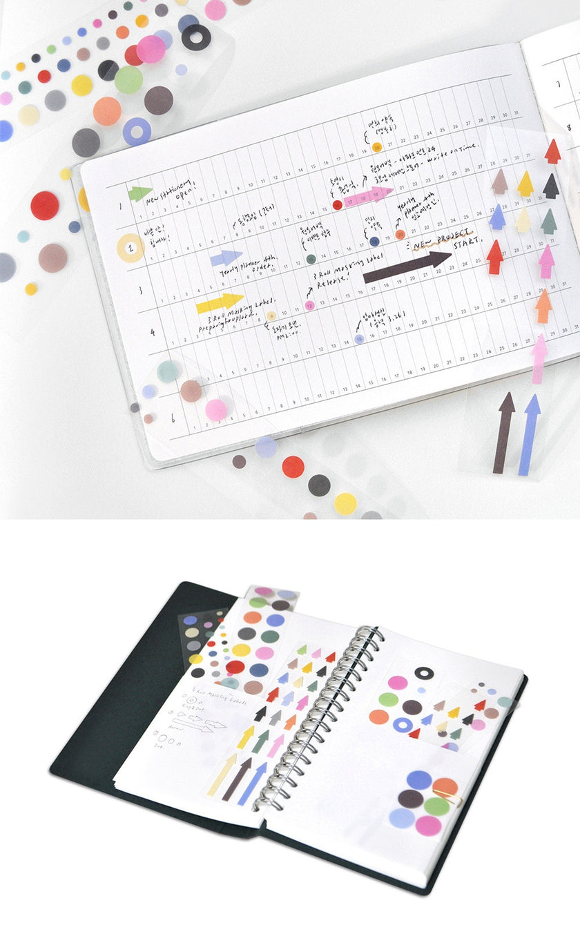 Roll Masking Labels Sticker [3types] – dubudumo