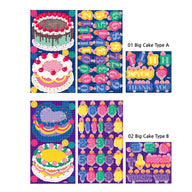 Big Cake Seal Sticker Set [2types] – dubudumo