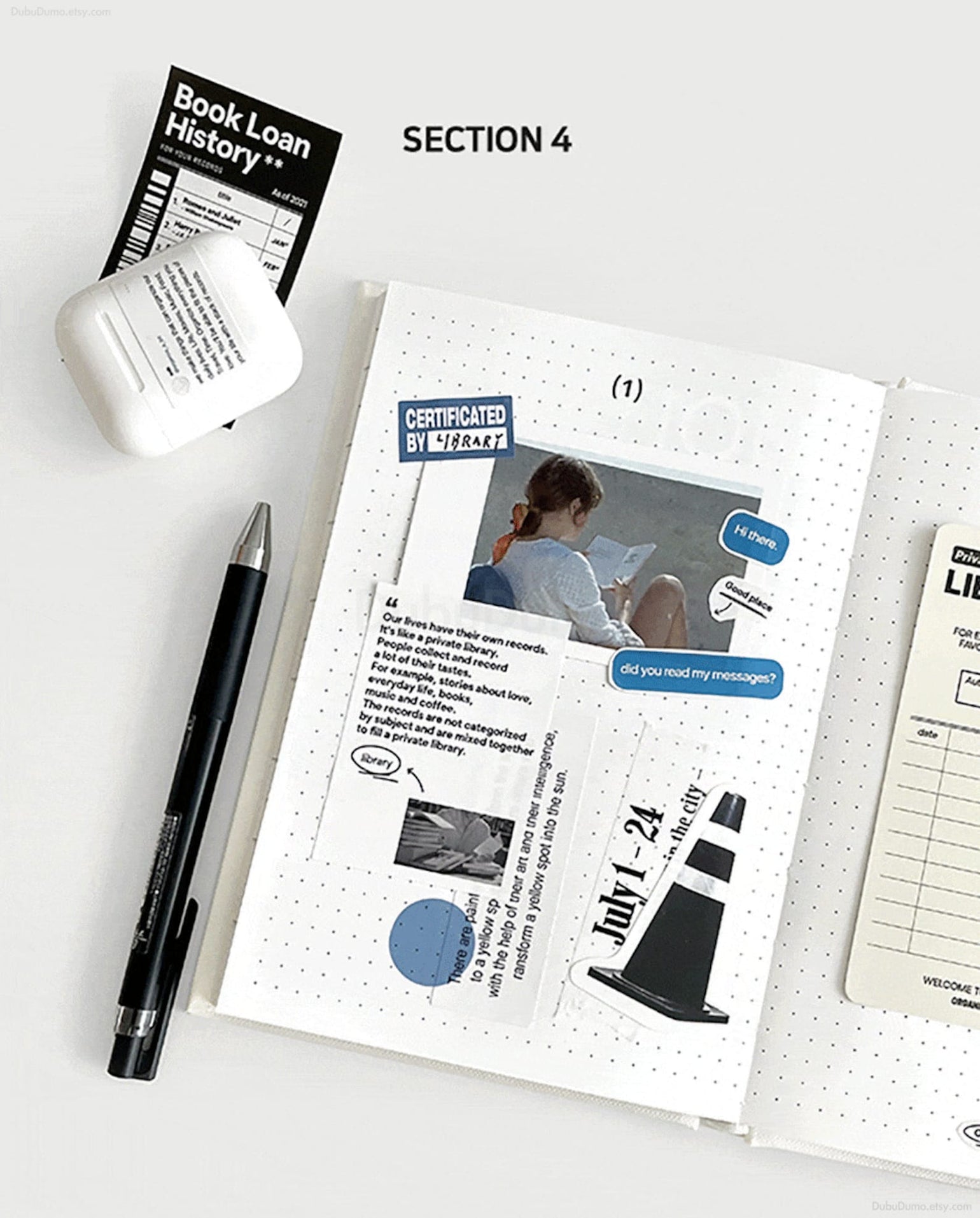 OAB Library Notebook [3colors] – dubudumo