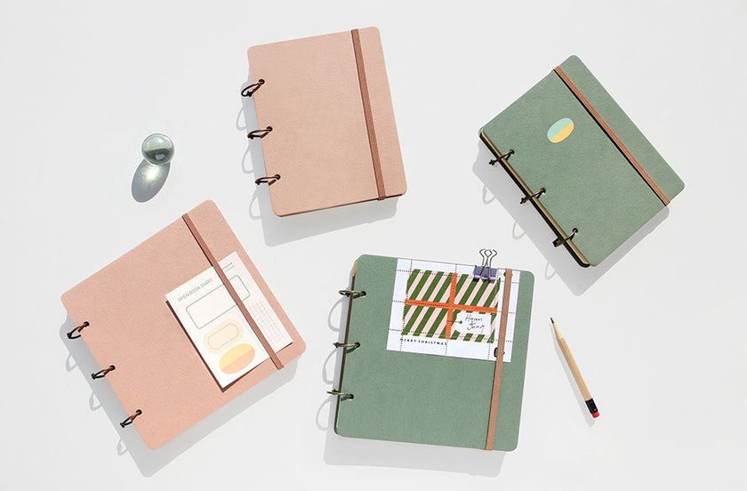 Open Book Monthly Diary ver.2 S [2colors] | Monthly Planner – dubudumo