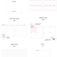 Signature Weekly Diary [4types] | Weekly Planner – dubudumo
