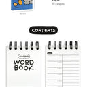 ICONIC Doodle Vocabulary Notebook [4colors] | Word Book – dubudumo