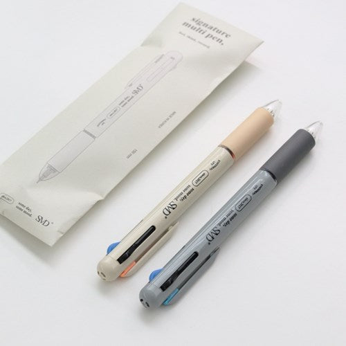 Signature Multi Ballpoint Pen 0.7mm _ 4colors [2colors] – dubudumo
