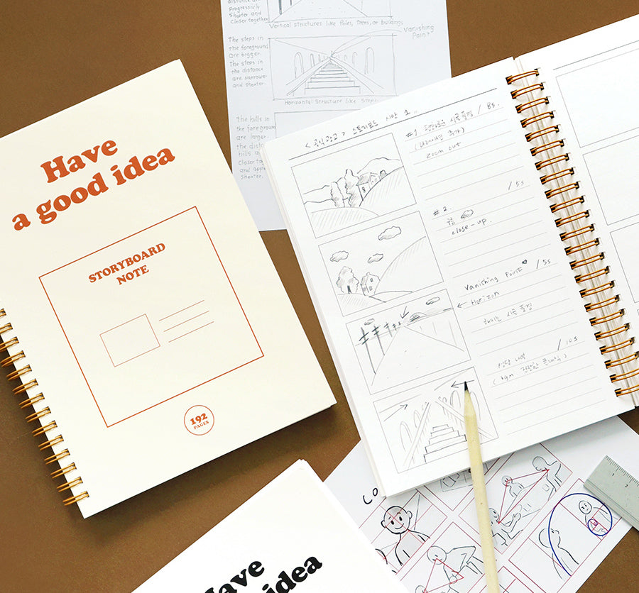 A5 Storyboard Idea Notebook [2colors] – dubudumo