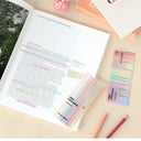 Index Long & Short Highlighter Sticky Notes SET [5types] | SET of 2typ ...